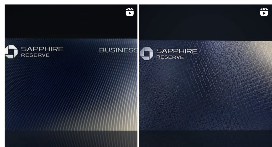 New Chase Sapphire Reserve Card Designs Revealed - Doctor Of Credit